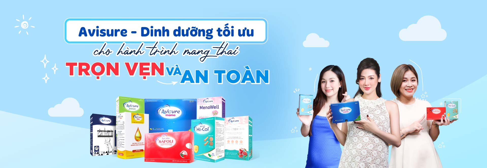Avisure - Vi chất thế hệ mới cho mẹ bầu và bé
